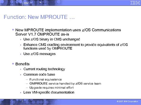 IBM TCP IP For Z VM Update Tracy IBM TCP IP For Z VM Update Tracy