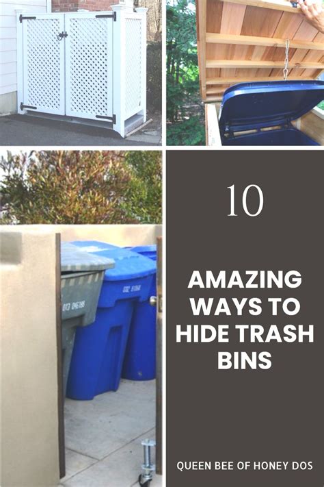Amazing Ways To Hide Trash Bins Artofit
