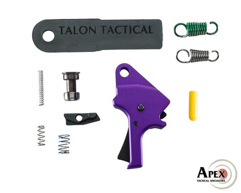 Apex Flat Faced Forward Set Sear Purple Trigger Kit