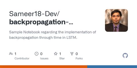 Github Sameer18 Dev Backpropagation Through Time In Lstm Sample Notebook Regarding The