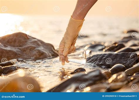 Flask Water Of Worker In Construction Site Royalty Free Stock