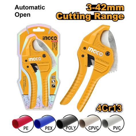 Cleste Taietor 193mm Teava Pvc Ppr Cu Deschidere Automata Bricolajro