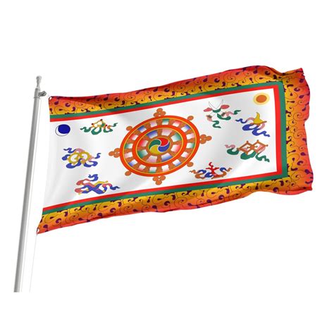 Flag Of Sikkim In Use From 1877 To 1914 And From 1962 To 1967 Flags