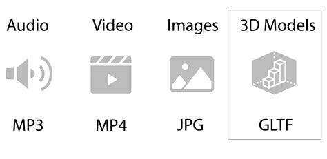 Gltf Format Export Lightweight 3d Files