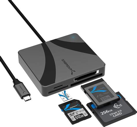 SABRENT Introduces USB C Multi Card Reader For CFexpress Type B CFast And MicroSD SD Cards