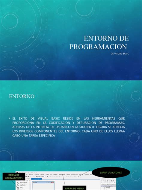 Entorno De Programacion Visual Basic Ttmvvq Pdf Ventana Informática Básico