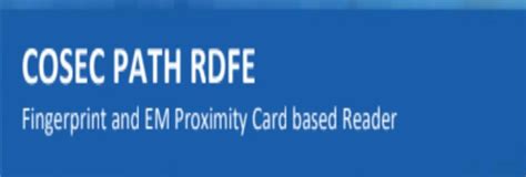 COSEC PATH RDFE At Best Price In New Delhi By CDN Technologies India Private Limited ID