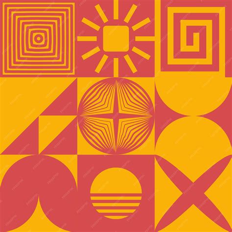 Premium Vector Abstract Background Geometric Pattern