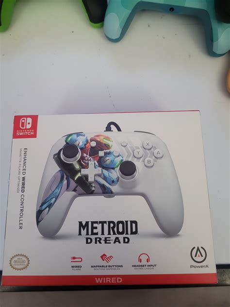 Switch Wired Controller Metroid Dread Etsy