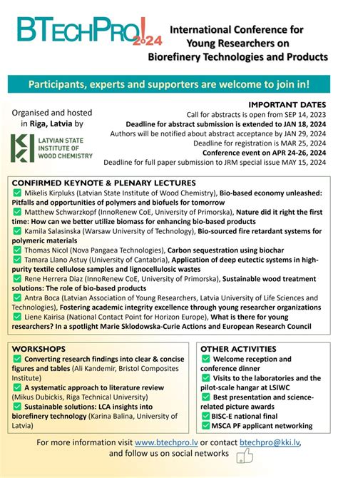 Btechpro Conference On Linkedin 📢extended Deadline For Abstracts The