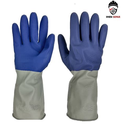 دستکش کار لاستیکی استاد کار بنایی استادکار فروشگاه تجهیزات ایمنی