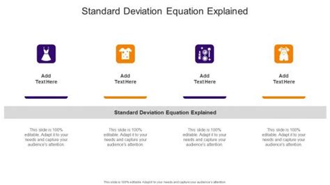 Standard Deviation Equation Explained Powerpoint Presentation And Slides Slideteam