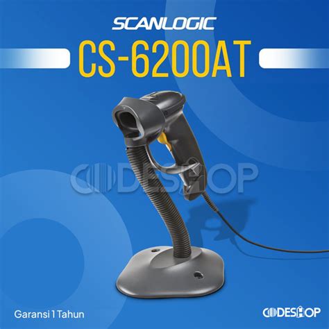 Jual Barcode Scanner Scanlogic CS 6200 AT 1D Dan 2D Shopee Indonesia