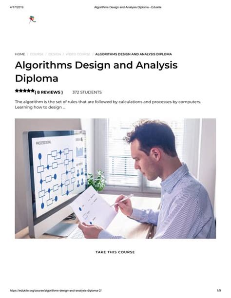 Algorithms Design And Analysis Diploma Edukite Pdf