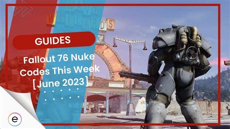 Fallout 76 Nuke Codes [september 2024]