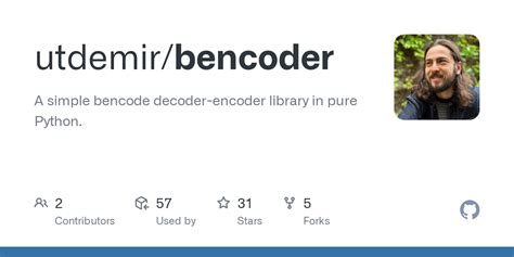 GitHub Utdemir Bencoder A Simple Bencode Decoder Encoder Library In
