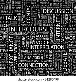 Intercourse Seamless Vector Background Illustration Different Stock Vector Royalty Free