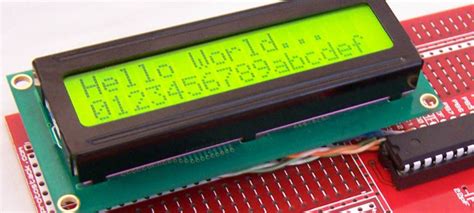 Hd Character LCD Displays Part Protostack