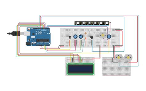 Circuit Design Projeto Arduino Tinkercad
