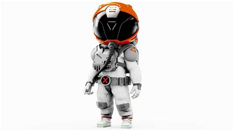 Toon Astronaut F C Rigged For Unreal Engine Unity Mixamo Cgtrader