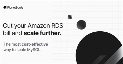 planetscale on linkedin reduce your amazon rds costs and experience