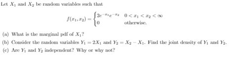 Solved Let X And X Be Random Variables Such That E Chegg Com