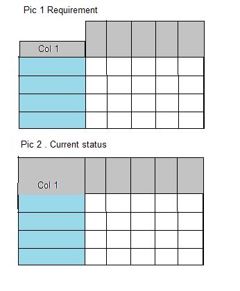 C Different Height For Column Headers In ASP NET GridView Stack