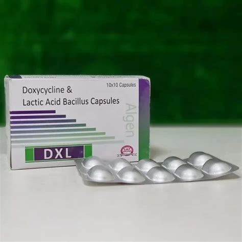 Doxycycline Lactic Acid Bacillus Capsules At Rs Strip Antibiotic Medications In Nagpur ID
