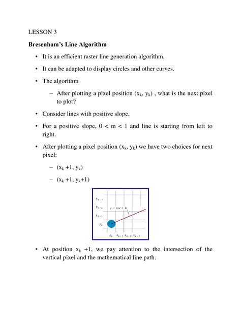 Solution Topic 4 Circle Generating Algorithms Studypool