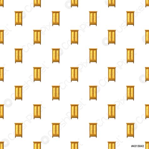 Wardrobe For Clothes Pattern Stock Vector 4315842 Crushpixel