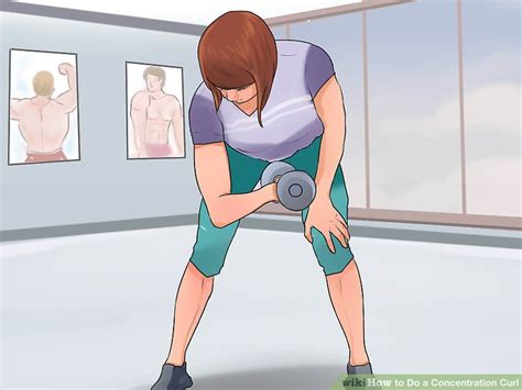 How To Do A Concentration Curl 15 Steps With Pictures Wikihow