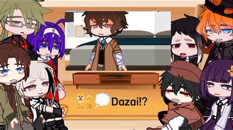 Bad React To Dazai My Au YouTube