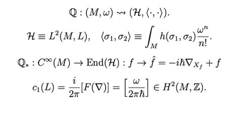 Journal Club Seminar Geometric Quantization Oist Groups