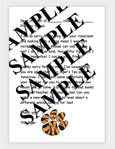 The Tiger Who Came To Tea Talk 4 Writing Reception Literacy Planning And Resources Teaching