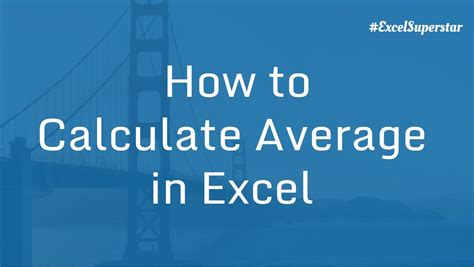 Average Function In Excel Average Formula In Hindi