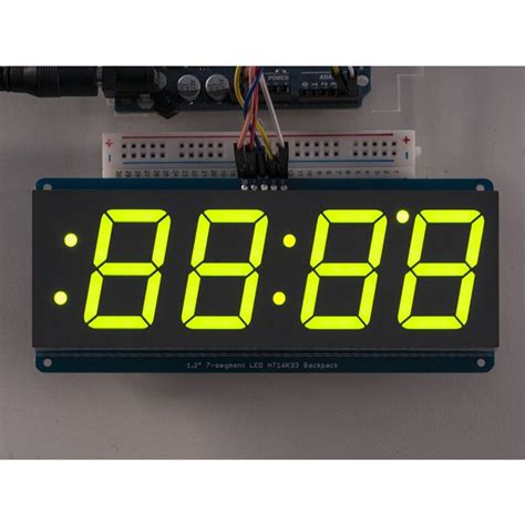 Adafruit Digit Segment Display W I C Backpack Green Buy In Australia ADA