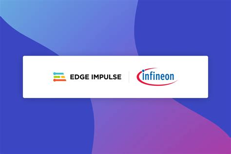Edge Impulse And Infineon Announce Machine Learning Software Support