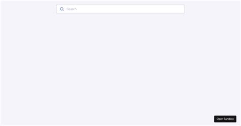 Algoliaquery Suggestions Example Codesandbox
