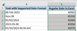 How To Convert Text To Date In Excel Easy Ways
