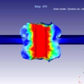 Layout Of Dynamic Recrystallization With Different Feed Speed Download Scientific Diagram