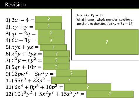 Ppt Year 9 Gcse Factorising Quadratics Powerpoint Presentation Free