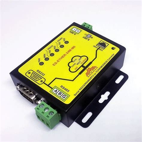 Rs232 Rs485 Modbus To Ethernet Converter Serial Server Es Ether 24m M0 At Rs 3900 In Chennai