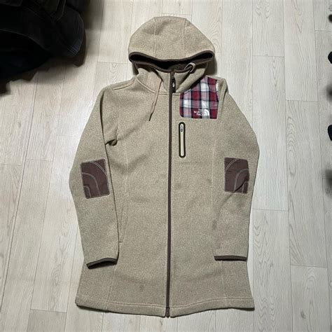 노스페이스 여성 기모 롱 후드집업 S 90 헬로마켓