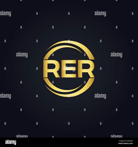 Rer Logo R E R Design White Rer Letter Rer R E R Letter Logo Design R E R Letter Logo