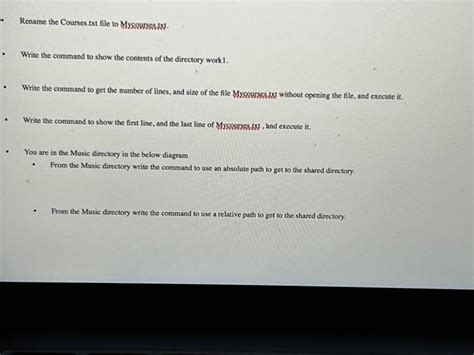 Solved Qbiectives The Objective Of This Lab Is To Use Unix