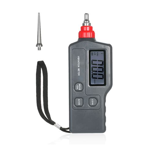 Portable Digital Vibration Meter With Lcd Screen Vibration Analyzer Tester Ac Output