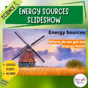 Energy Input Output Slideshow Science By InaSNAP Resources TpT