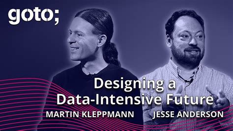 Designing A Data Intensive Future Expert Talk • Martin Kleppmann