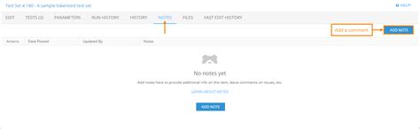 add edit and delete test sets qacomplete documentation