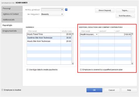 How To Fetch Additions Deductions And Company Contributions From